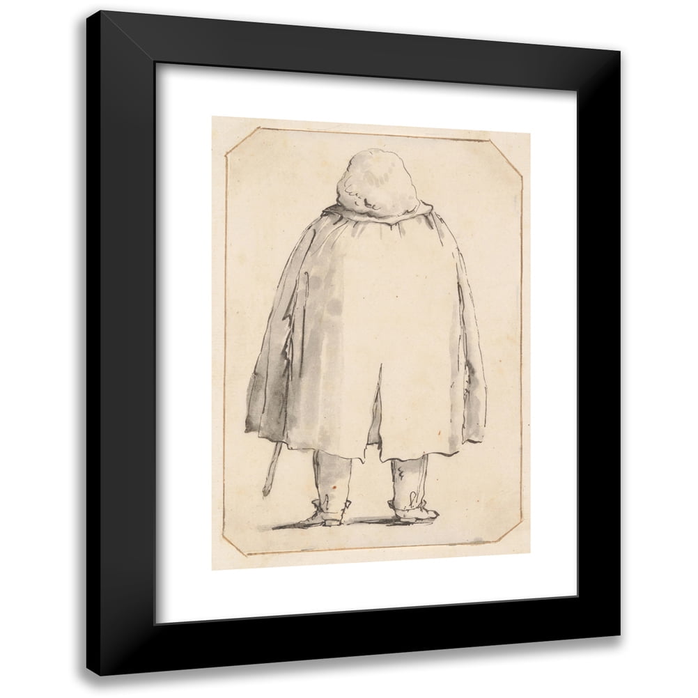 Giovanni Battista Tiepolo 18x24 Black Modern Framed Museum Art Print ...