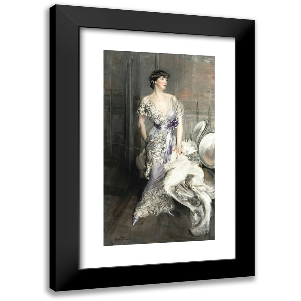 Giovanni Boldini 10x14 Black Modern Framed Museum Art Print Titled ...