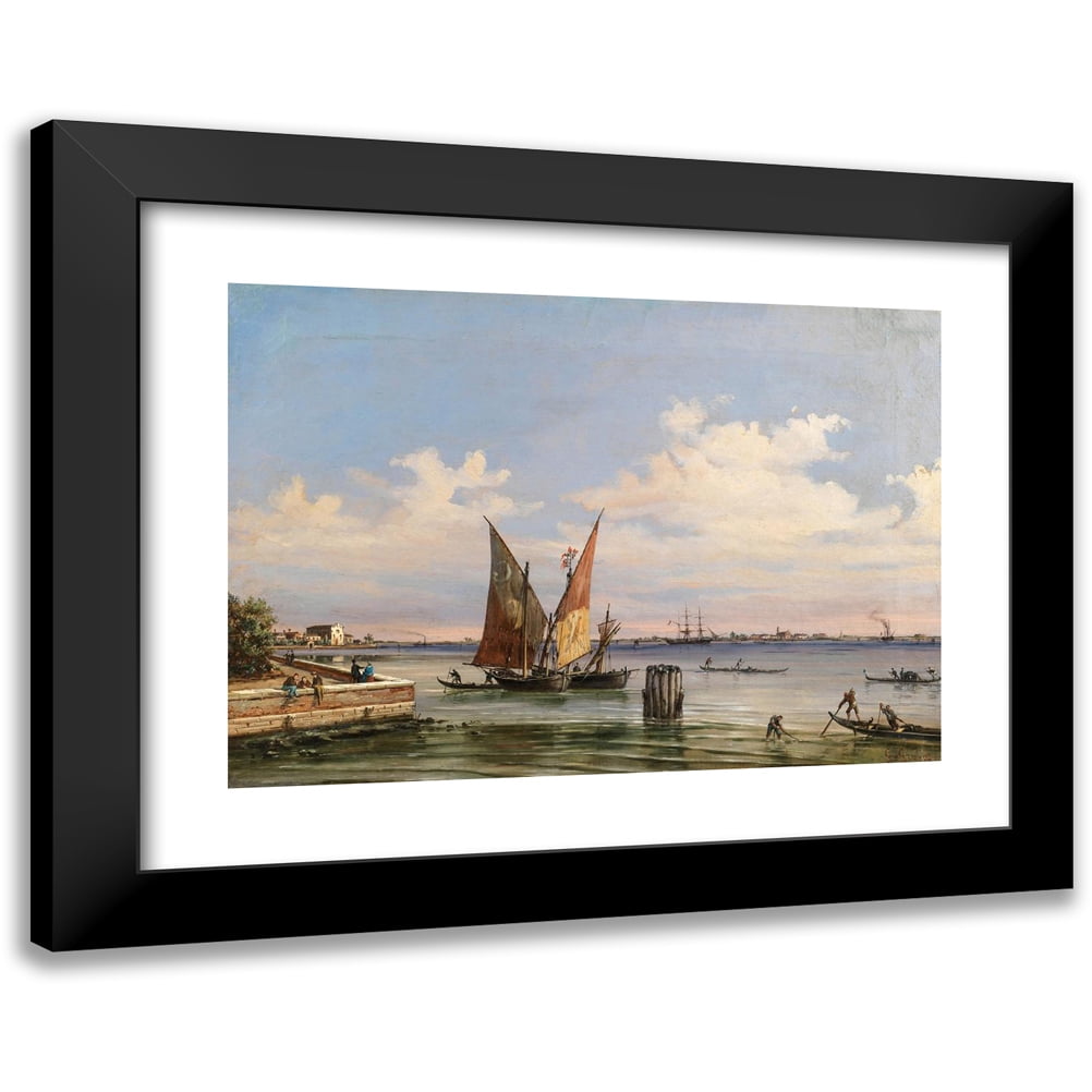 Giovanni Grubas 14x11 Black Modern Framed Museum Art Print Titled - A ...