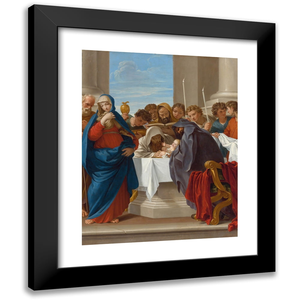 Giovanni Maria Viani 12x14 Black Modern Framed Museum Art Print Titled ...