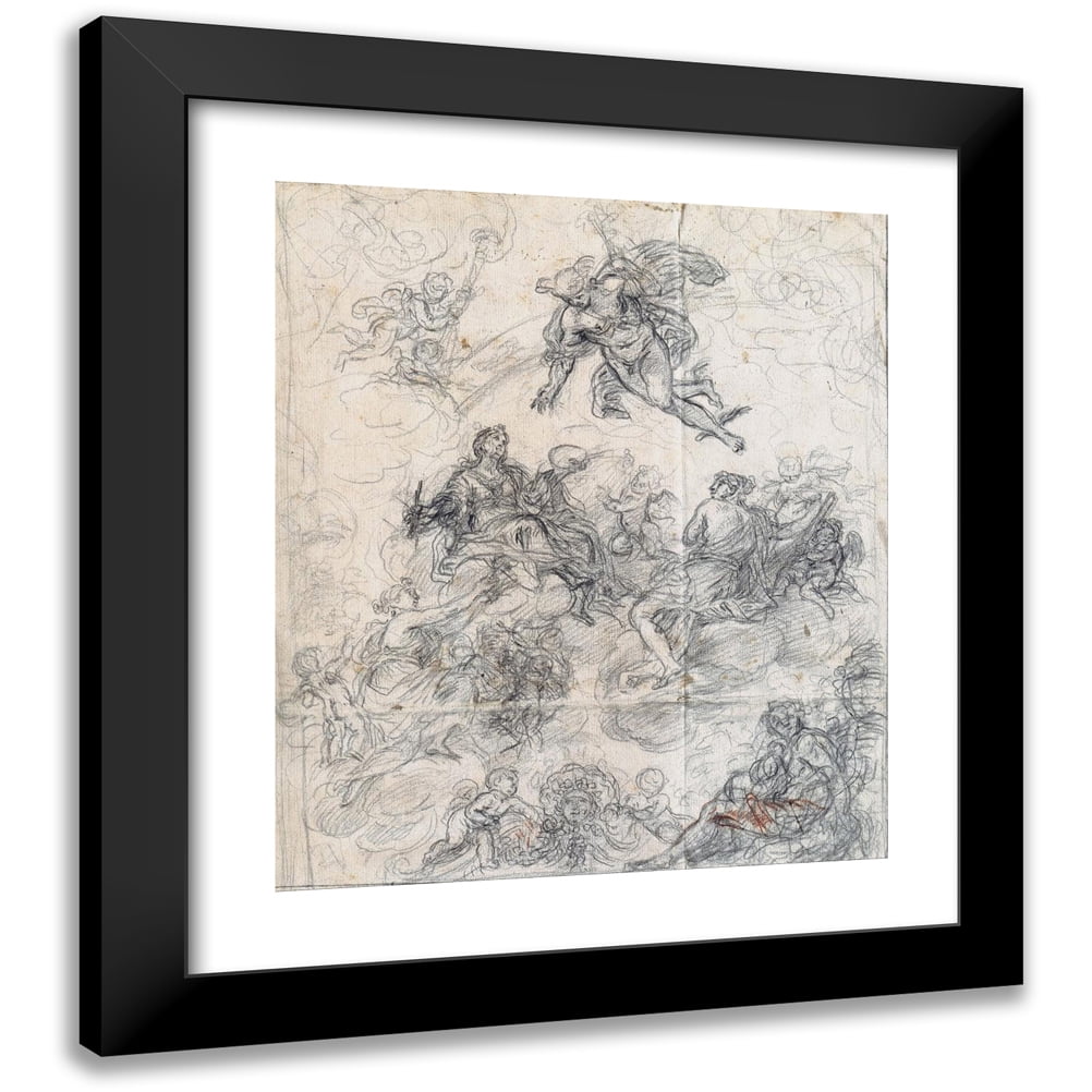 Giovanni Paolo Melchiori 12x14 Black Modern Framed Museum Art Print ...