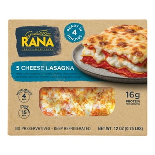 Giovanni Rana Homestyle Lasagna Five Cheese Premium Meal Kit Tray ...