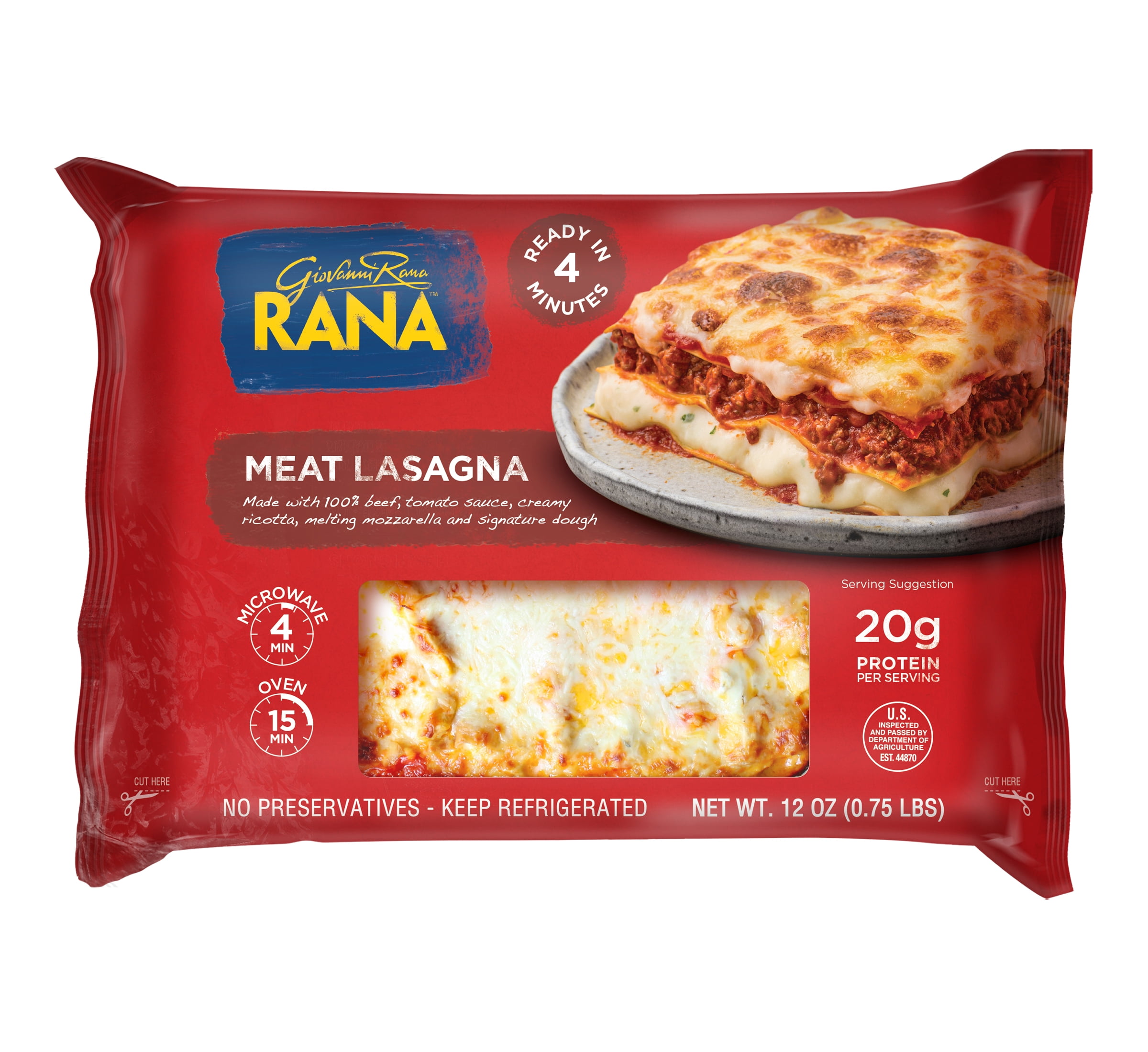 Giovanni Rana Prepared Meals & Sides in Deli - Walmart.com