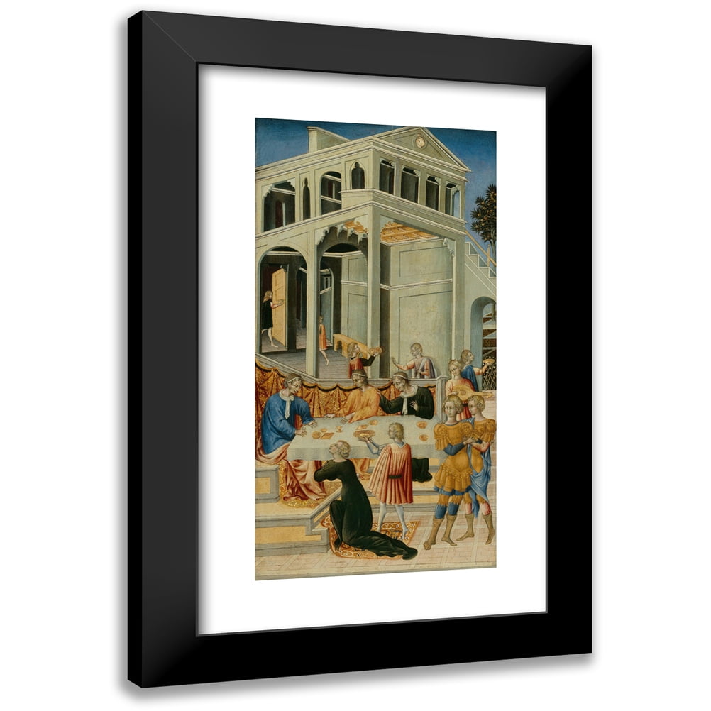 Giovanni di Paolo 9x14 Black Modern Framed Museum Art Print Titled ...