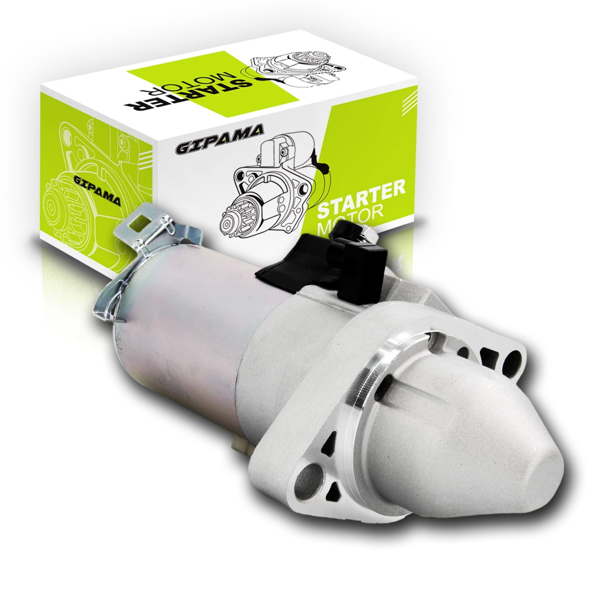 Gipama 17870N New Starter Compatible with 2003-2005 Honda Accord 2.4 LX EX DX, 2003-2006 Honda ...