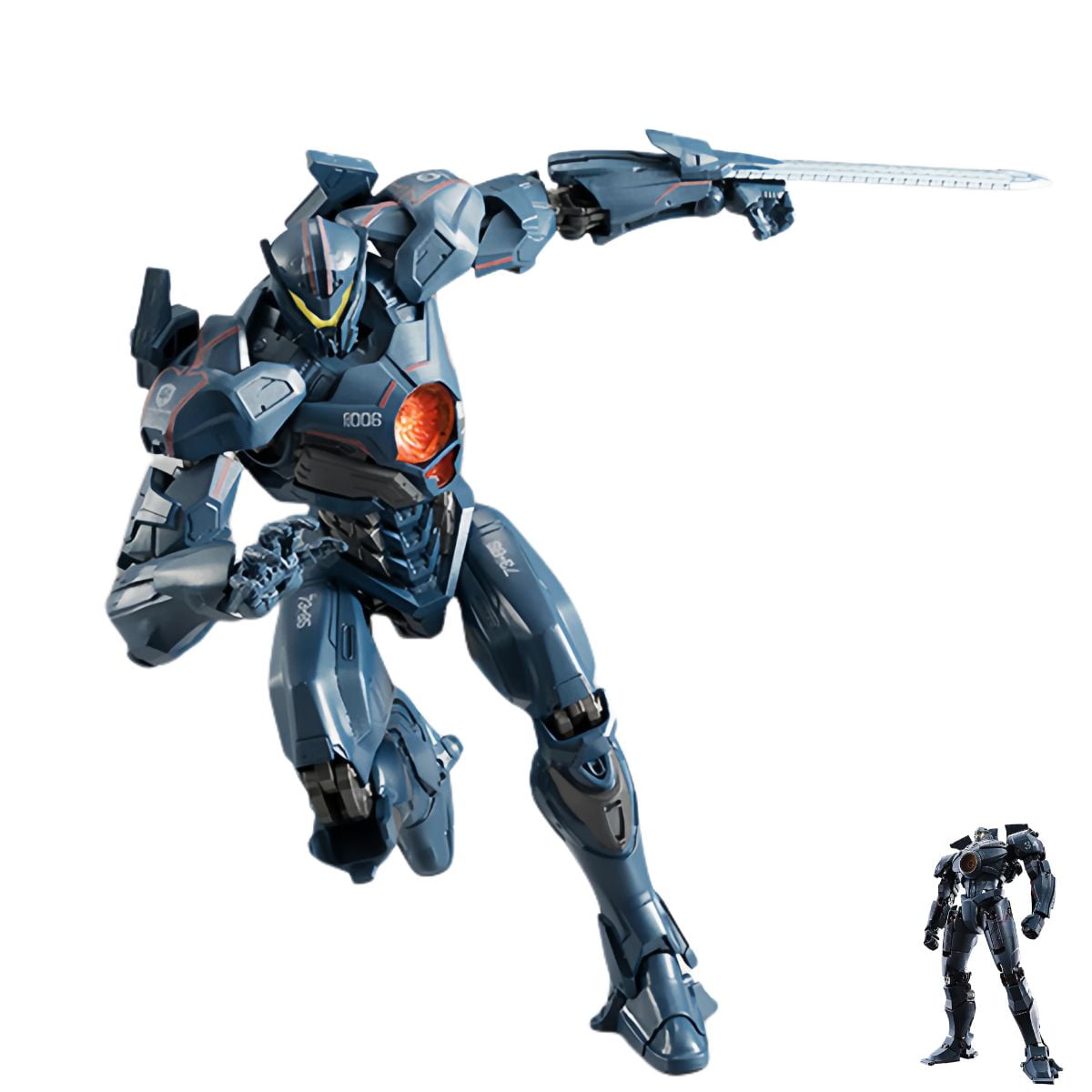 Gipsy Avenger 6.2-Inch Battle-Damaged Action Figure – Articulated Robot ...
