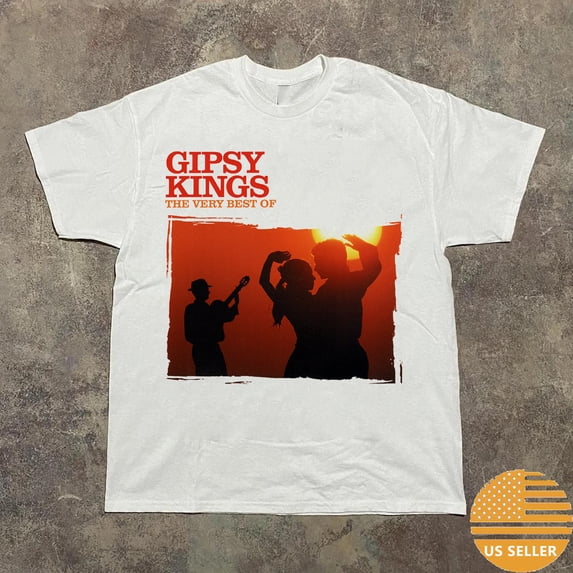 Gipsy Kings The Very Best Of White Cotton T Shirt Full Size S-5XL ...