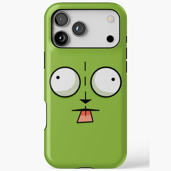 Gir Face Invader Zim Cartoon Robot Dog Funny Design iPhone Case 17 ...