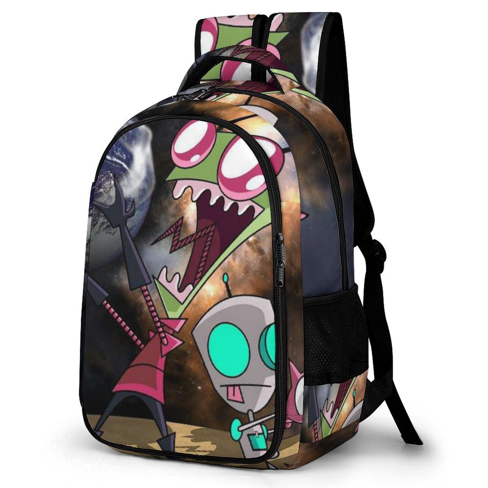 Gir Invader Zim School Bag Laptop Backpack Bookbag Satchel Multipurpose ...