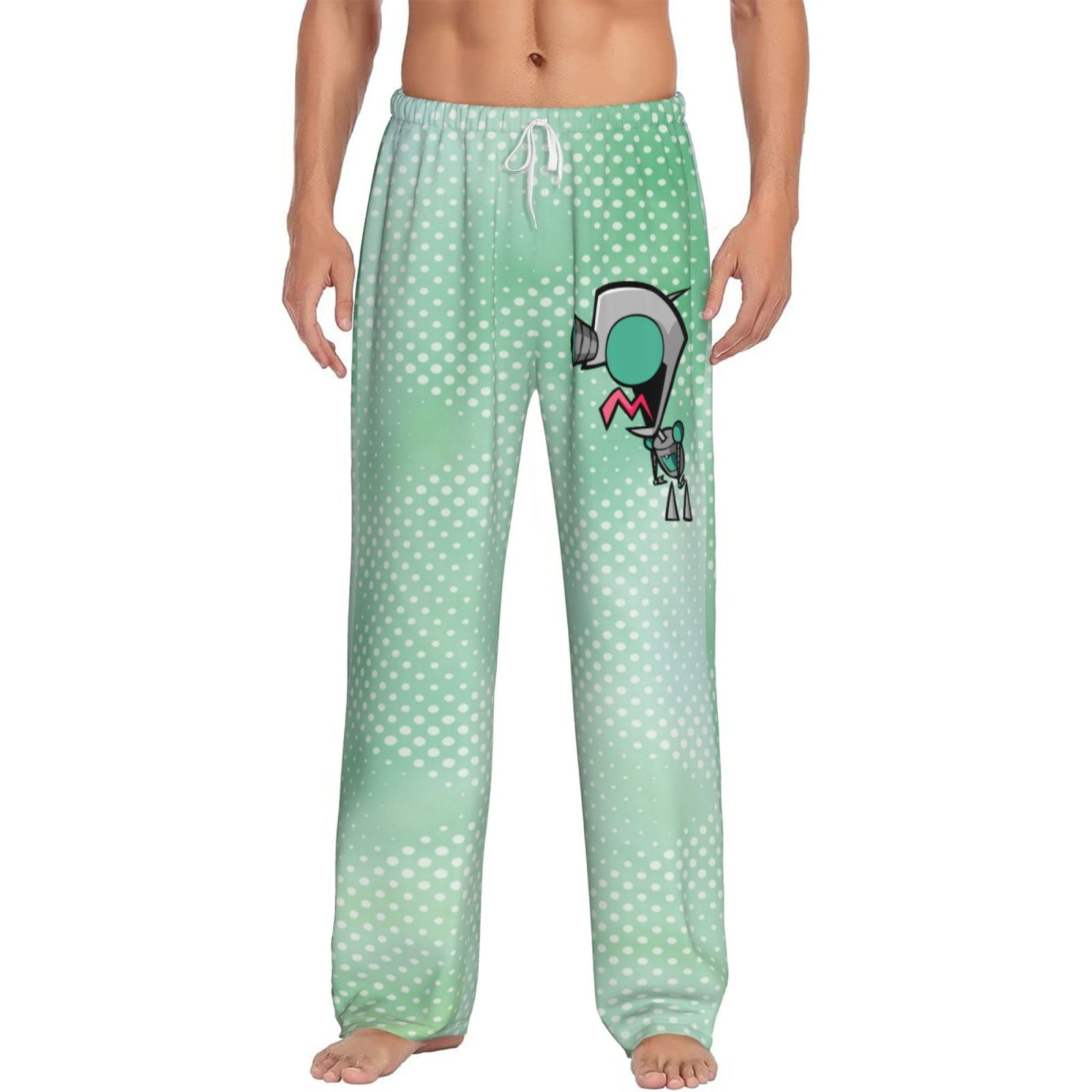 Gir Mouth Invader Zim Men's Pajama Pants With Pockets Lounge Fashion ...