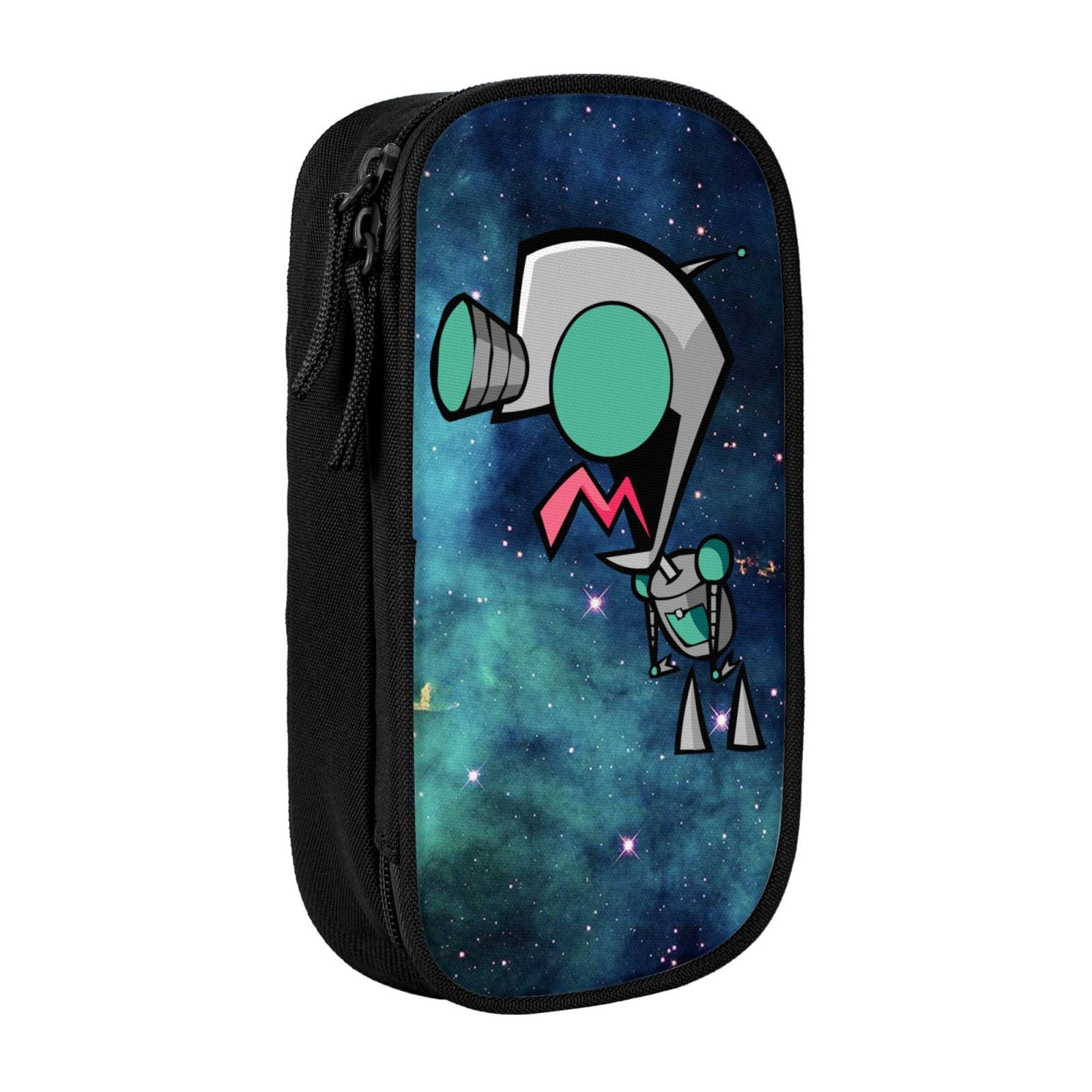 Gir Mouth Invader Zim Pencilcase Large Capacity Pencase Double-layer ...