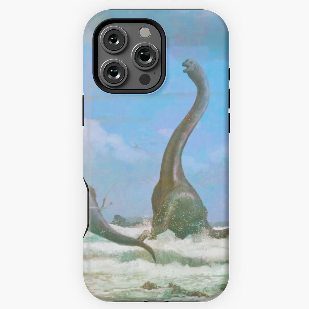 Giraffatitan Long Neck Dinosaur Prehistoric Art Phone Case Compatible ...