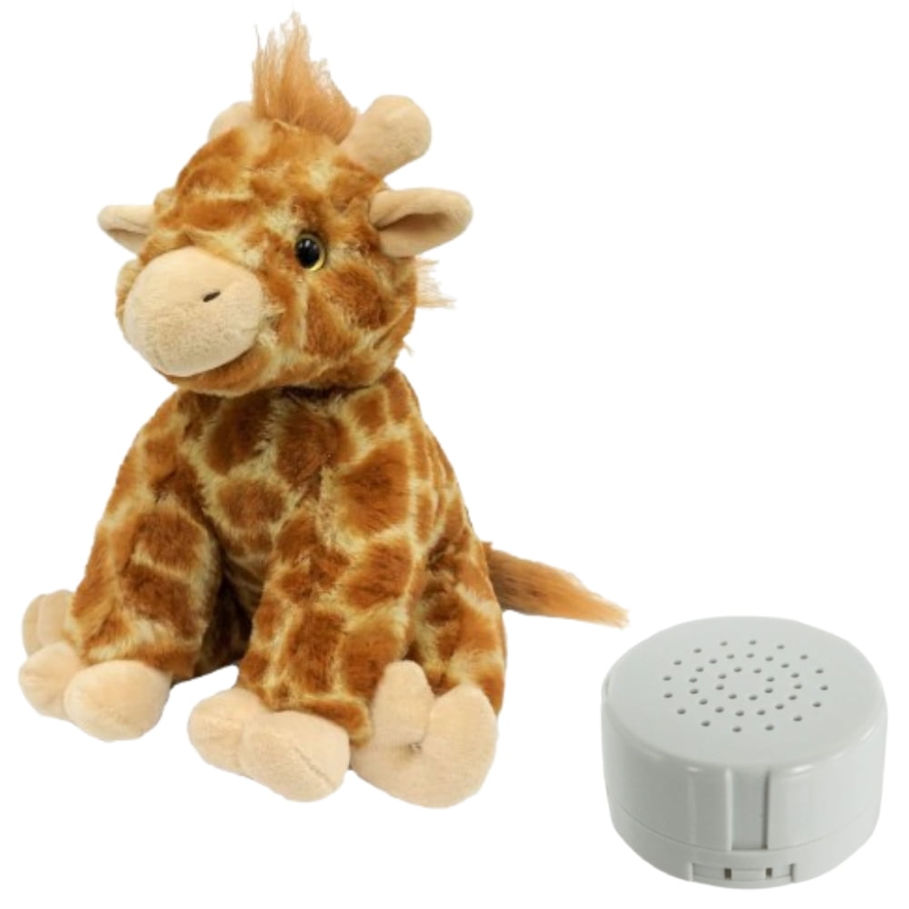 Giraffe 8 Inch with Recorder - Soft Plush Wildlife Toy for Valentine ...