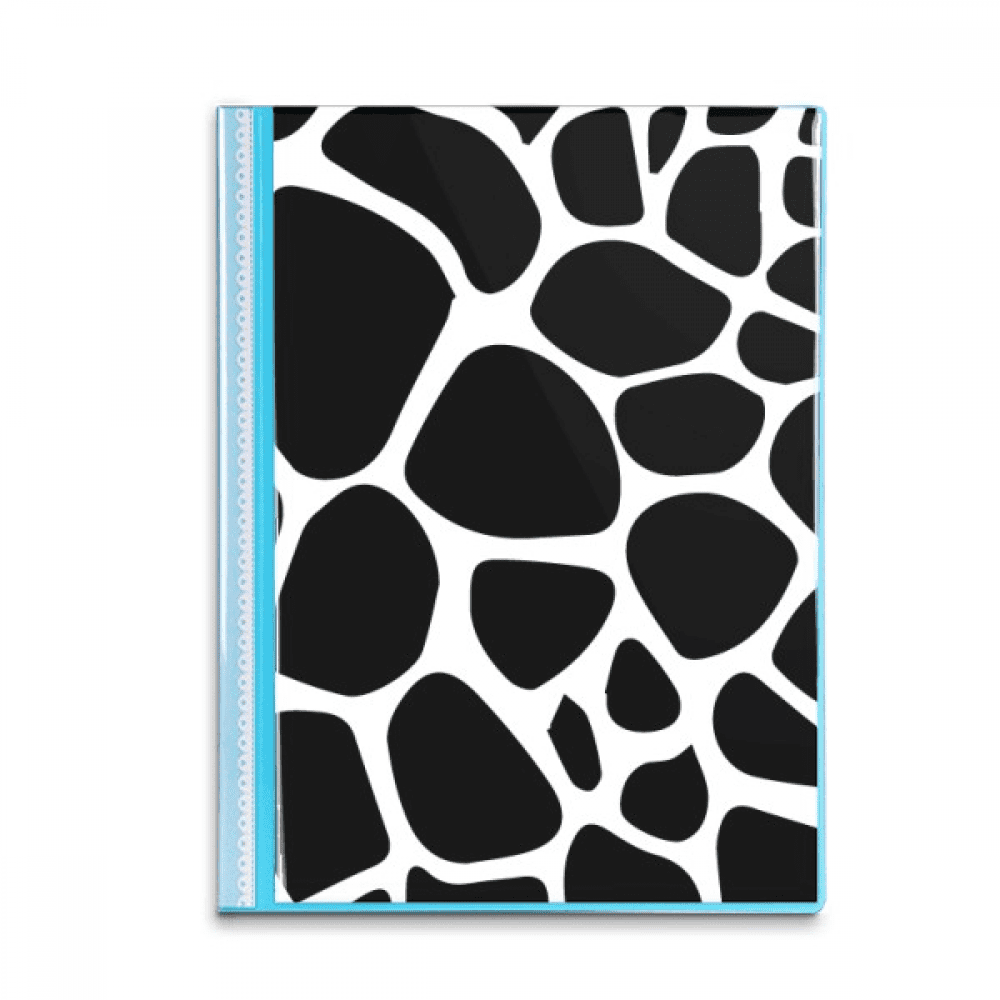 Giraffe Animal Art Grain Illustration Pattern Book Sheet Protectors ...