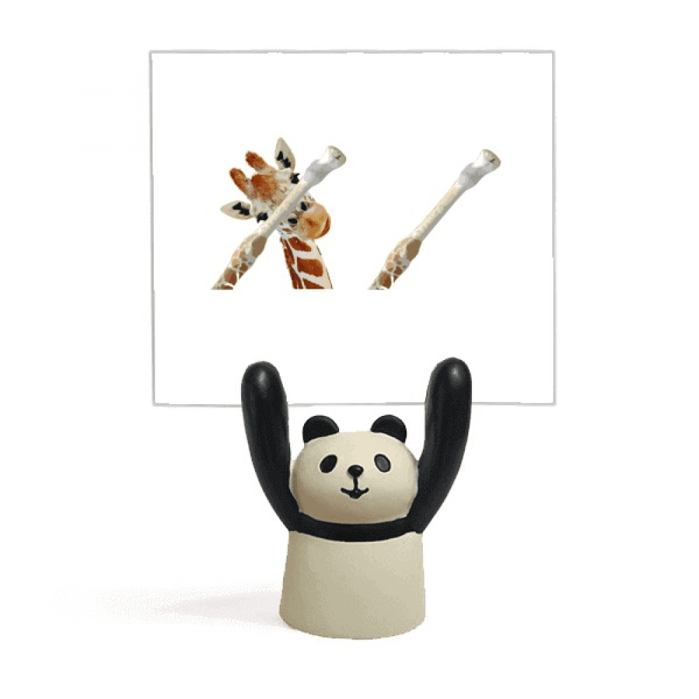 Giraffe Animal Writhing Art Deco Fashion Memo Holder Cartoon Animal ...