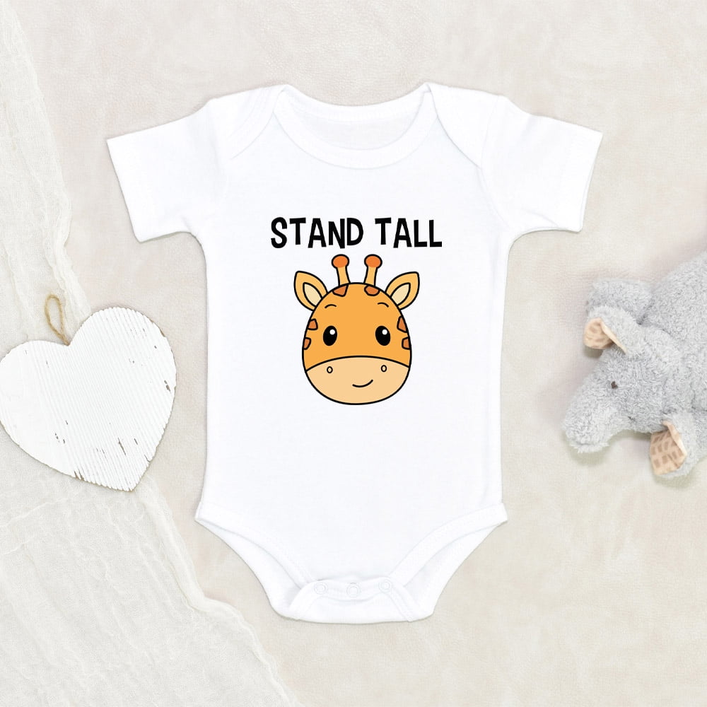 Giraffe Animals Baby Clothes - Cute Giraffe Baby Clothing - Animals ...