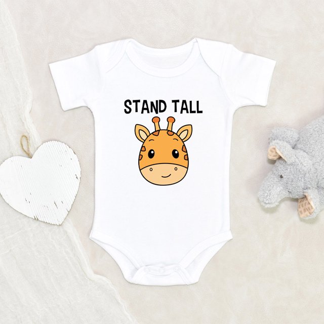 Giraffe Animals Baby Clothes - Cute Giraffe Baby Clothing - Animals ...