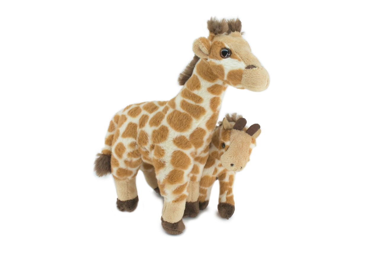 Giraffe with Baby Toy, Very Cute Plush Animal, Soft, Stuffed Toy ...