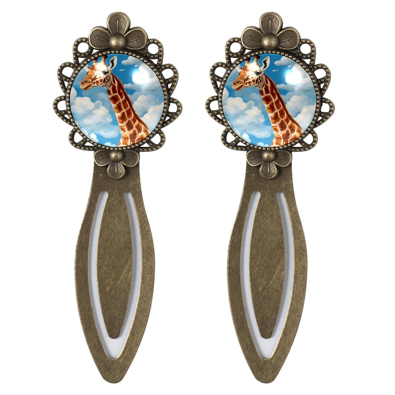 Giraffe Book Marks and Accessories: Vintage Copper-Colored Lace ...