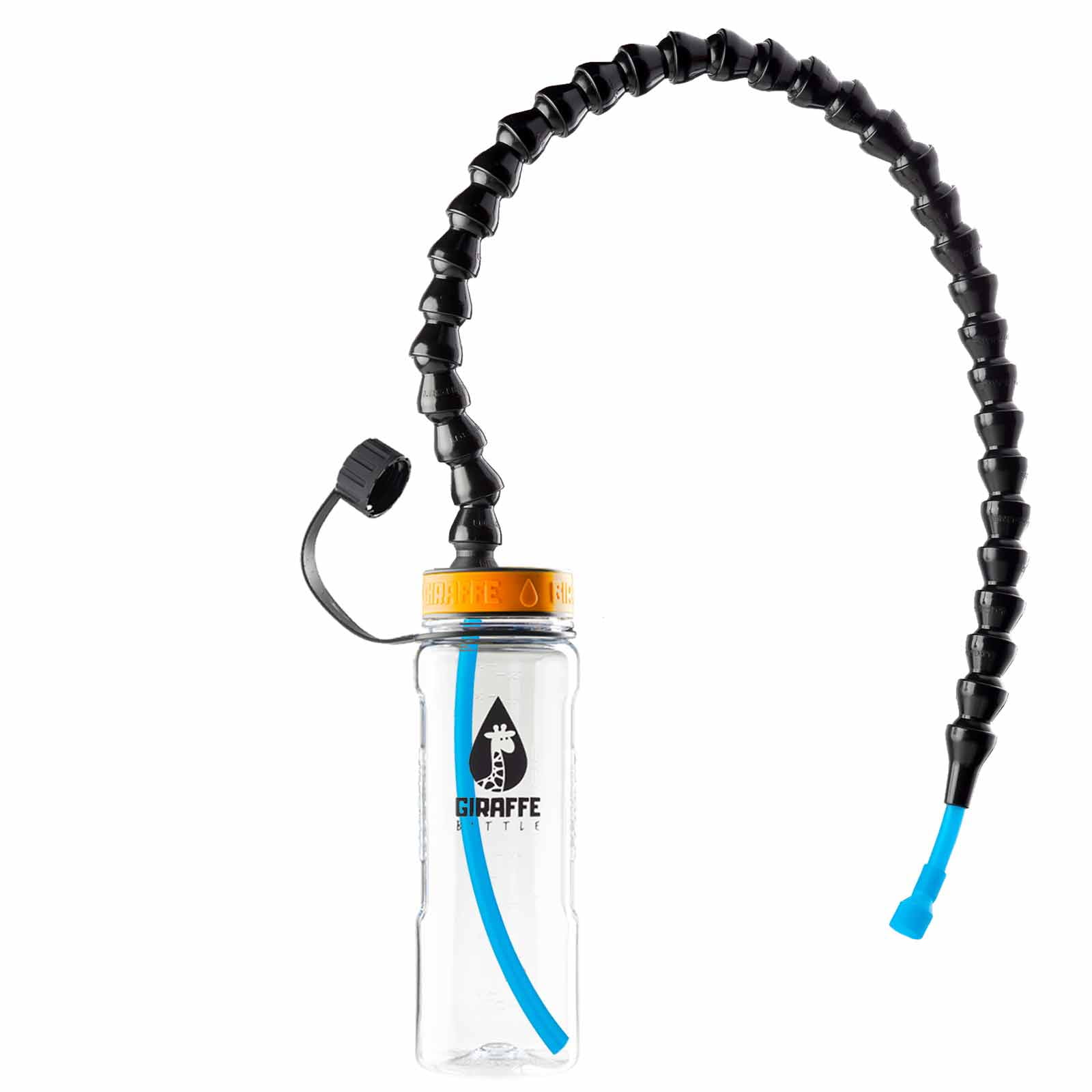 Giraffe Bottle Tower XL Hands Free Drinking System, Clear Bottle - 30 ...