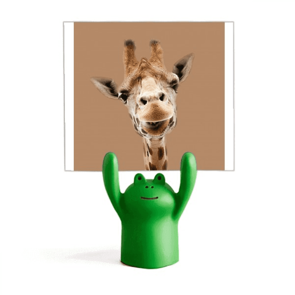 Giraffe Camera Observation Action Memo Holder Cartoon Animal Frog Stand ...
