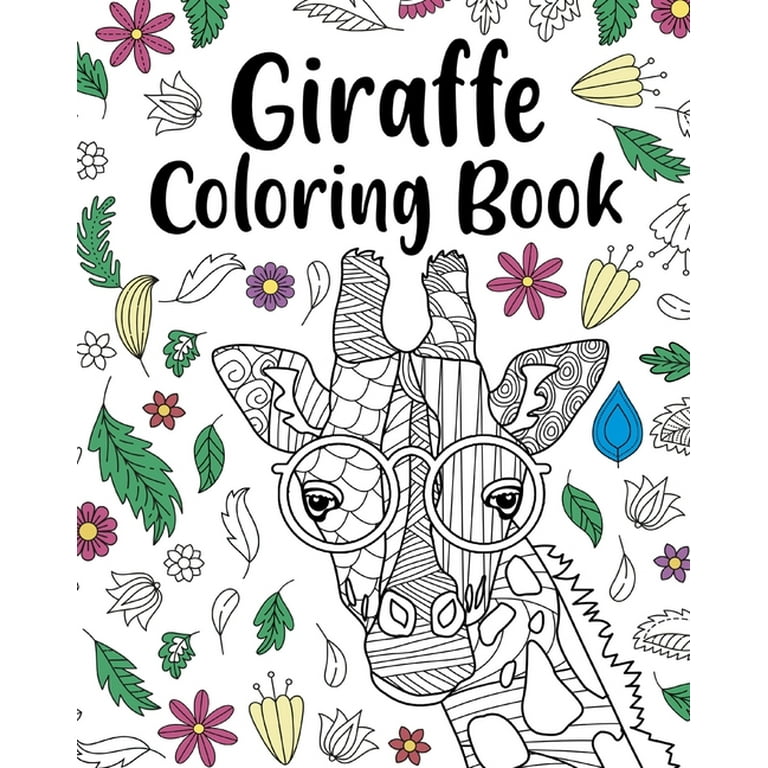 animal coloring pages giraffe