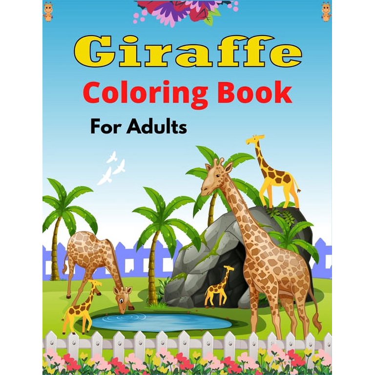 giraffe coloring book for kids