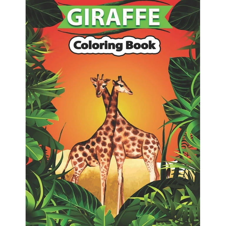 coloring book giraffe