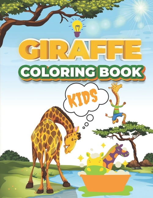 Animal Coloring Pages Giraffe