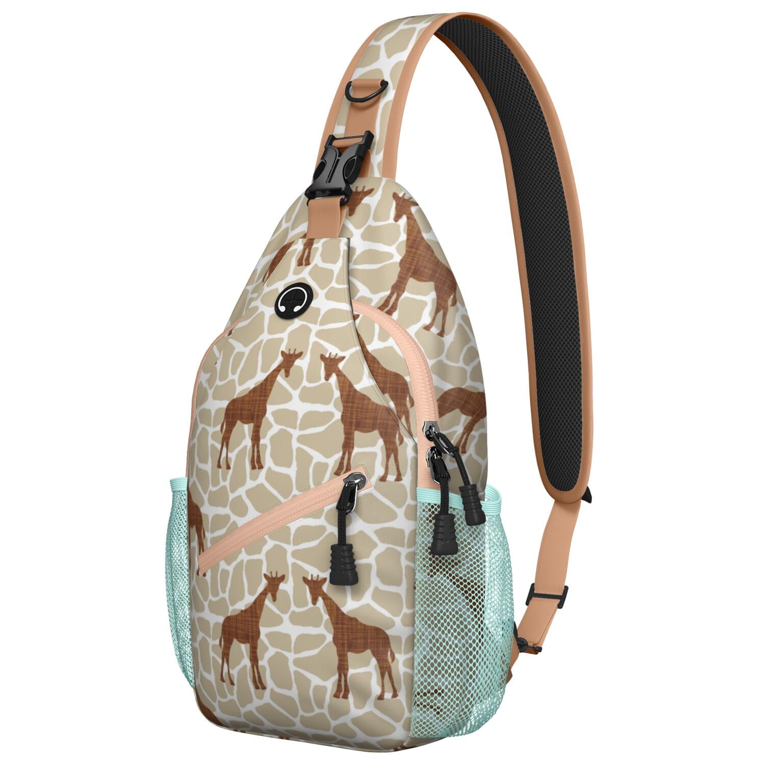 Giraffe Design Artist Backpack - Portfolio Carrier & Brush Holders ...