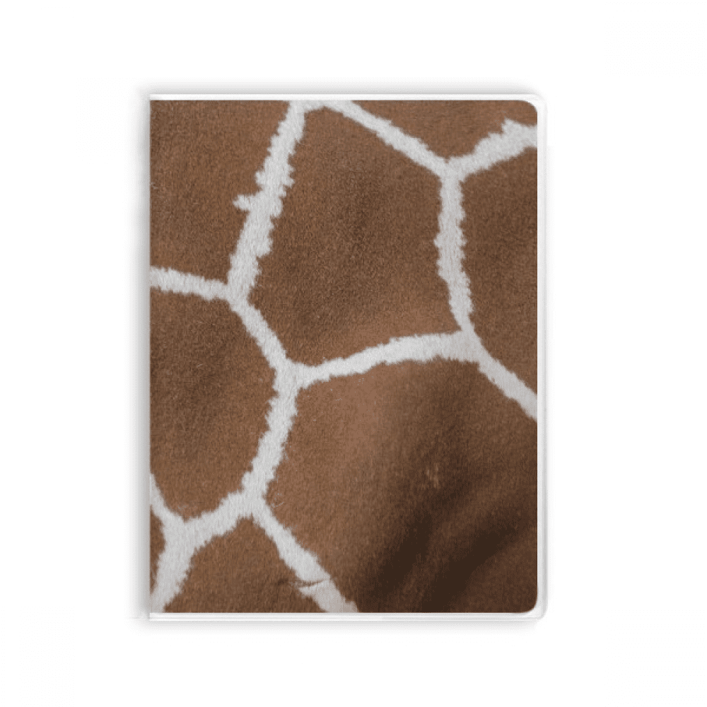 Giraffe Feather Design Notebook Gum Cover Diary Soft Cover Journal ...