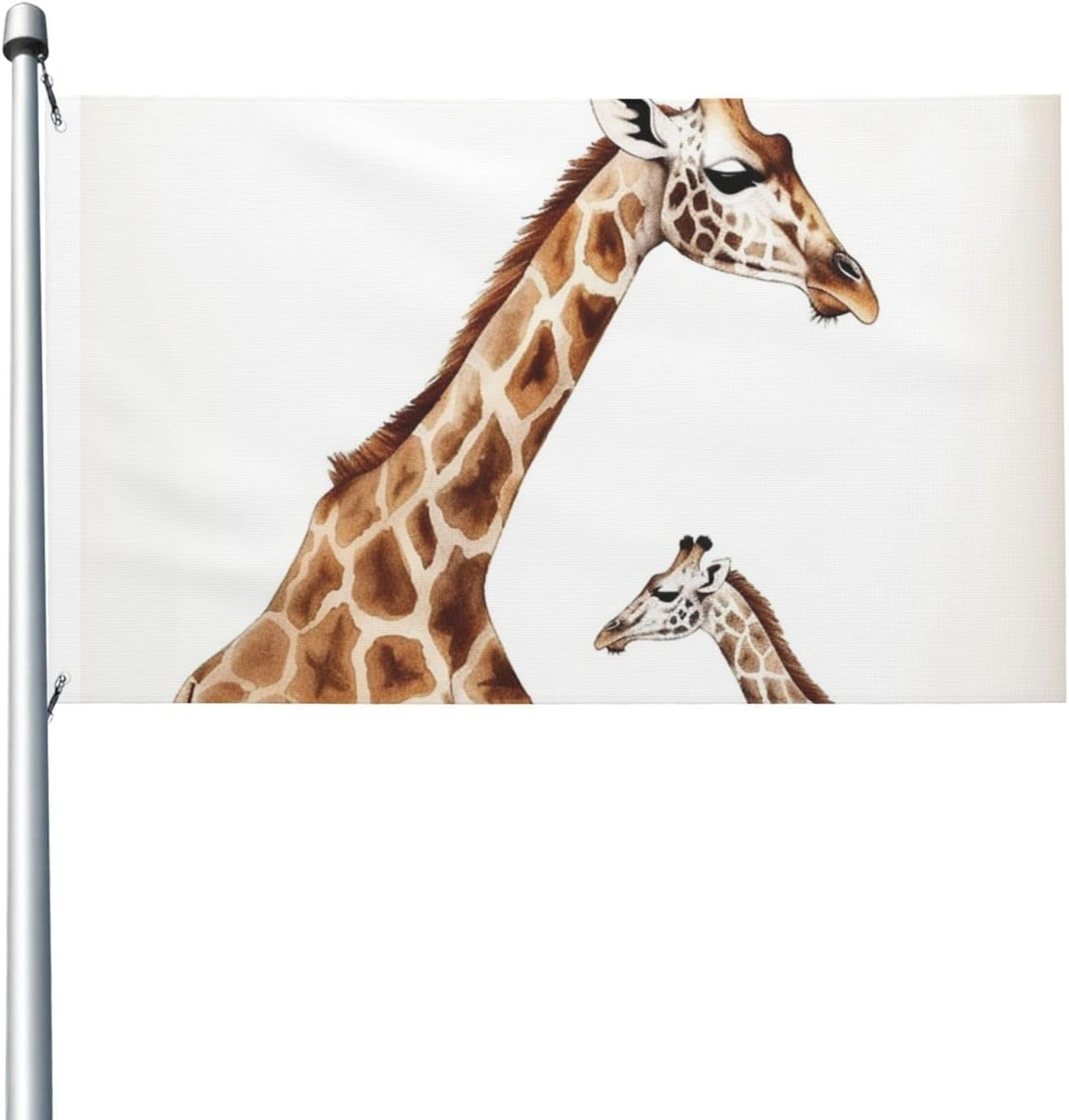Giraffe Flag 4.85x8 ft Garden Flag Outside Yard House Flag Funny Party ...