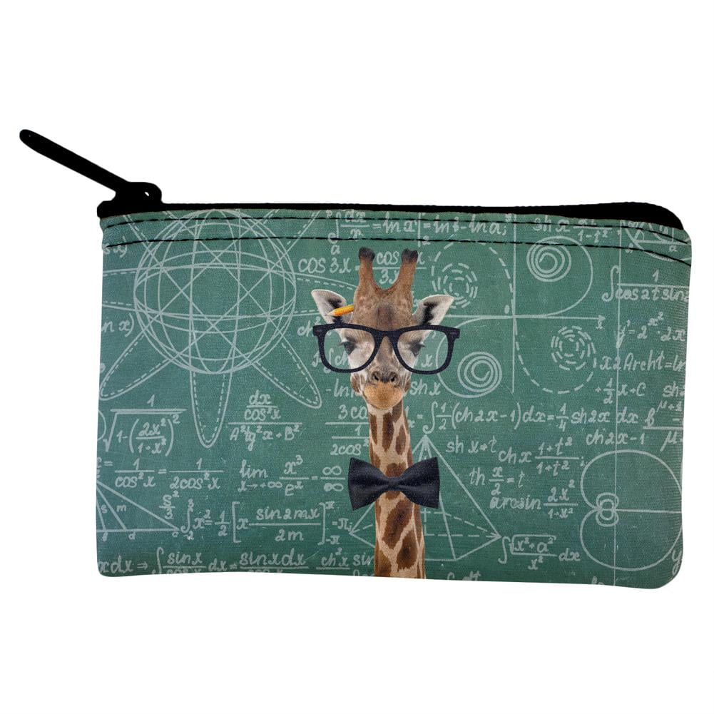 Giraffe Geek Math Formulas Coin Purse - Walmart.com