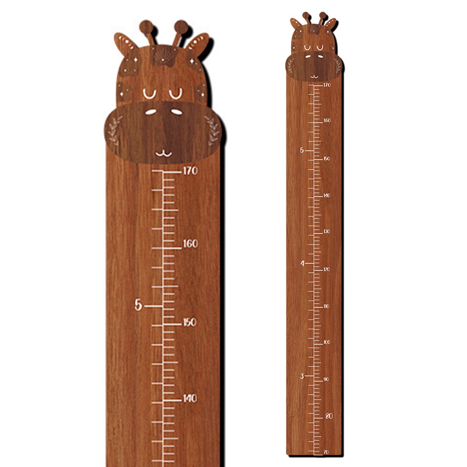 Giraffe Growth Chart for Wall , Wooden Height Chart for Kids Bedroom ...