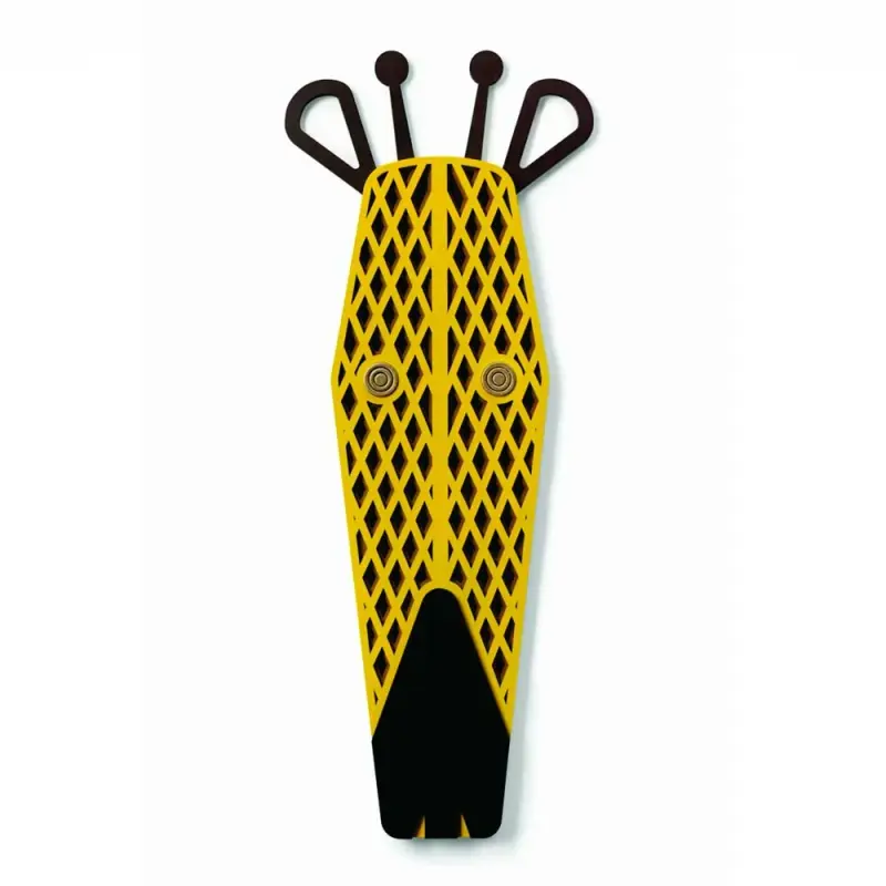 Giraffe Head Wooden Wall Mask - Walmart.com