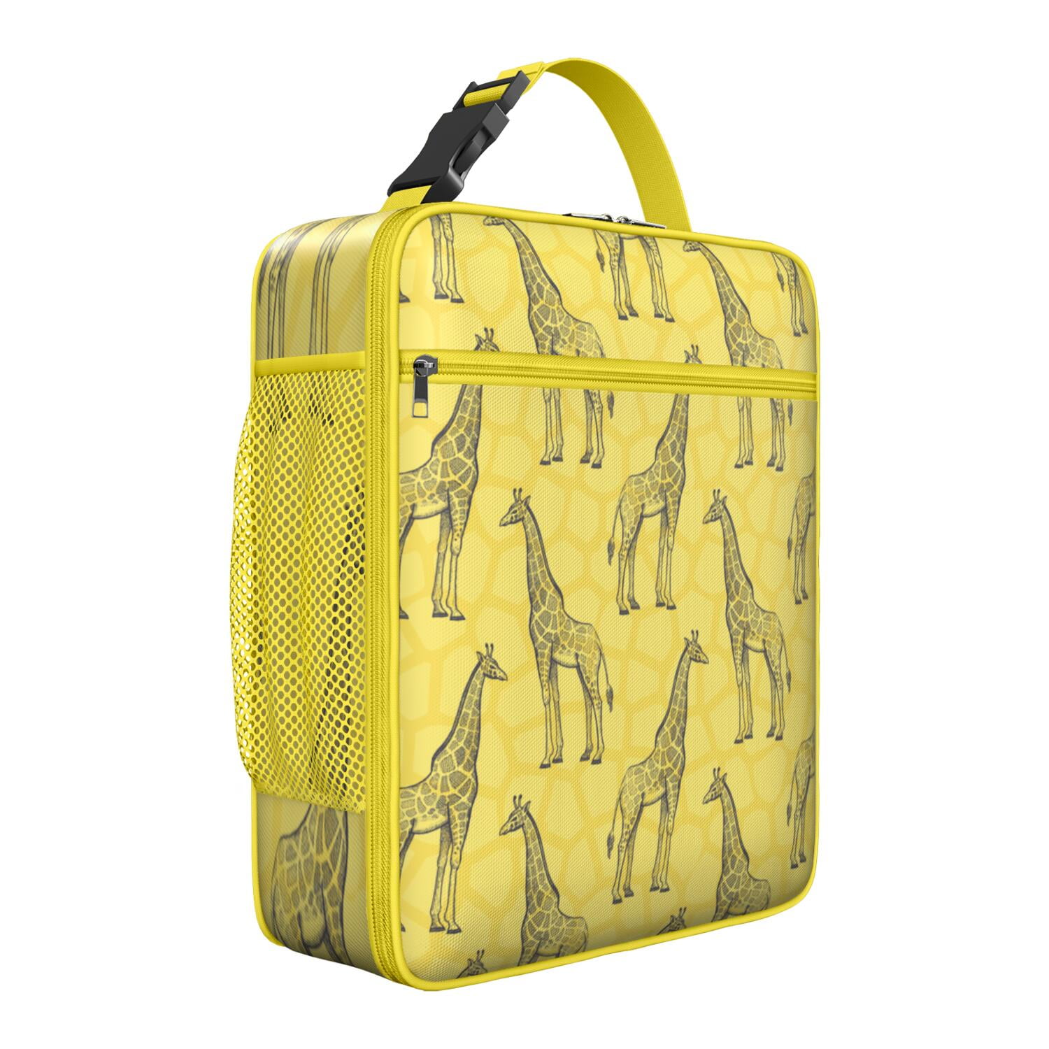 Giraffe Insulated Lunch Bag Box Student Reusable Lunch Tote Bag with ...