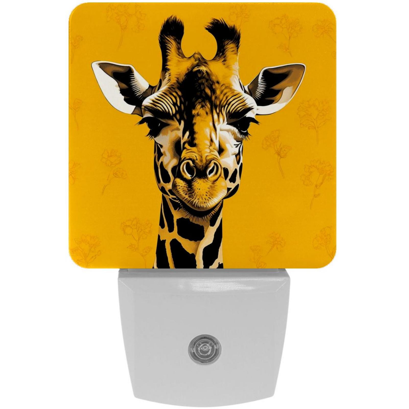 Giraffe LED Square Night Light - Small and Bright Square-shaped LED ...