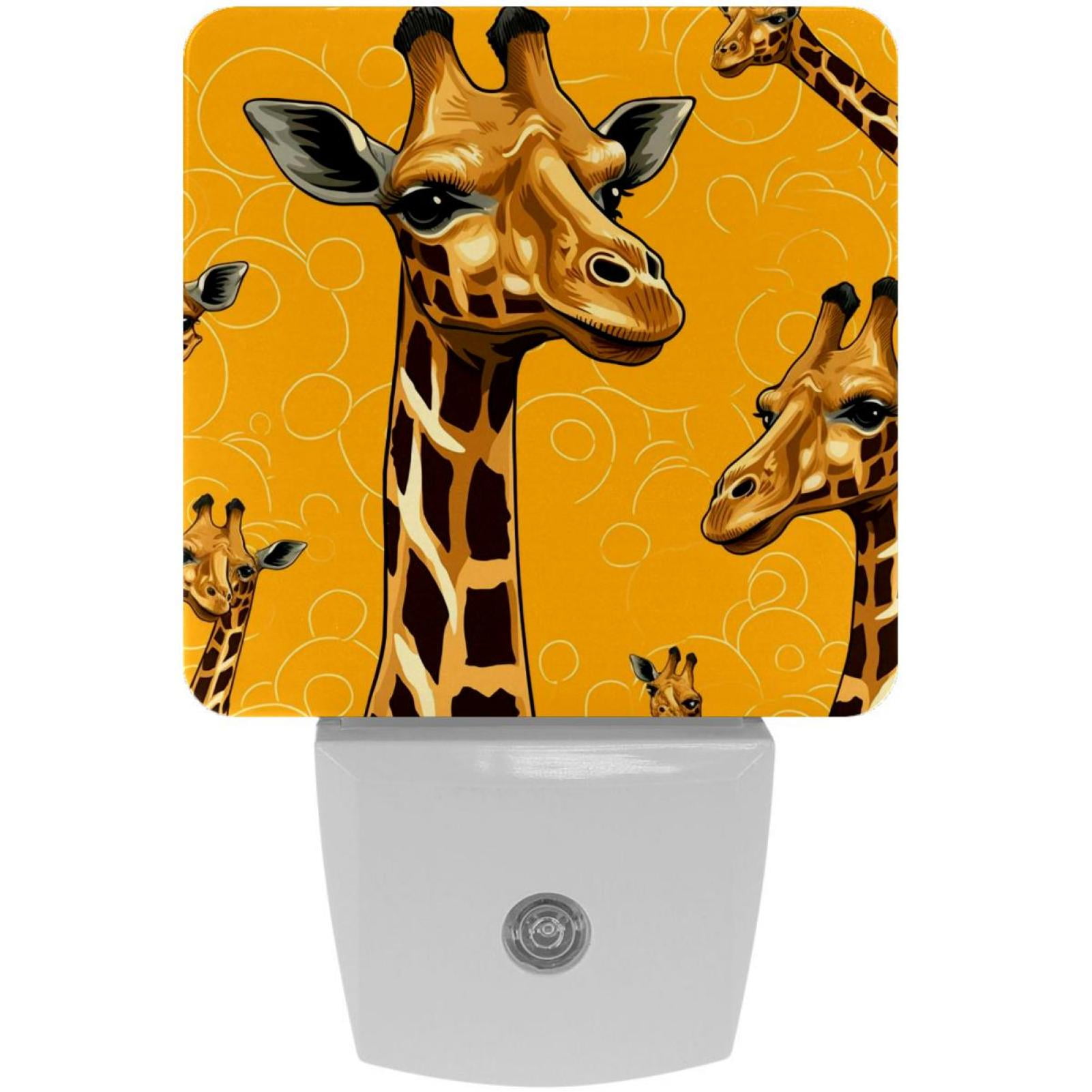Giraffe LED Square Night Lights - Energy Efficient & Elegant Decorative ...