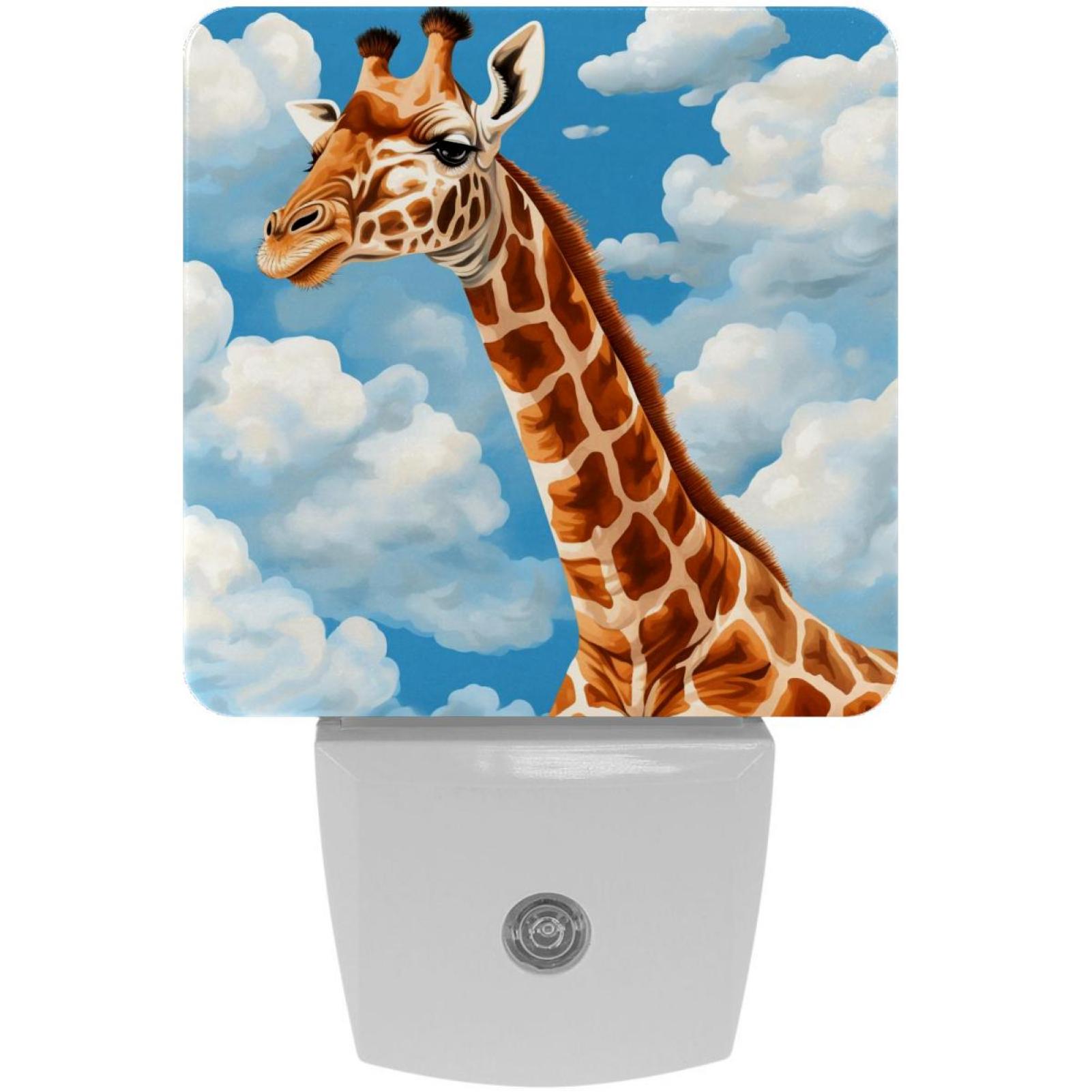 Giraffe LED Square Night Lights - Energy Efficient & Elegant Decorative ...