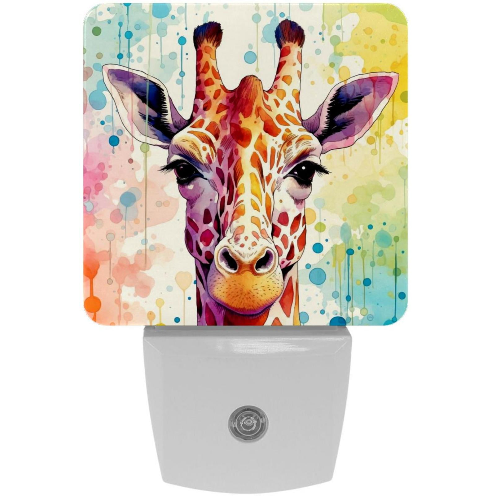 Giraffe LED Square Night Lights - Small and Stylish Energy-Saving Lamps ...