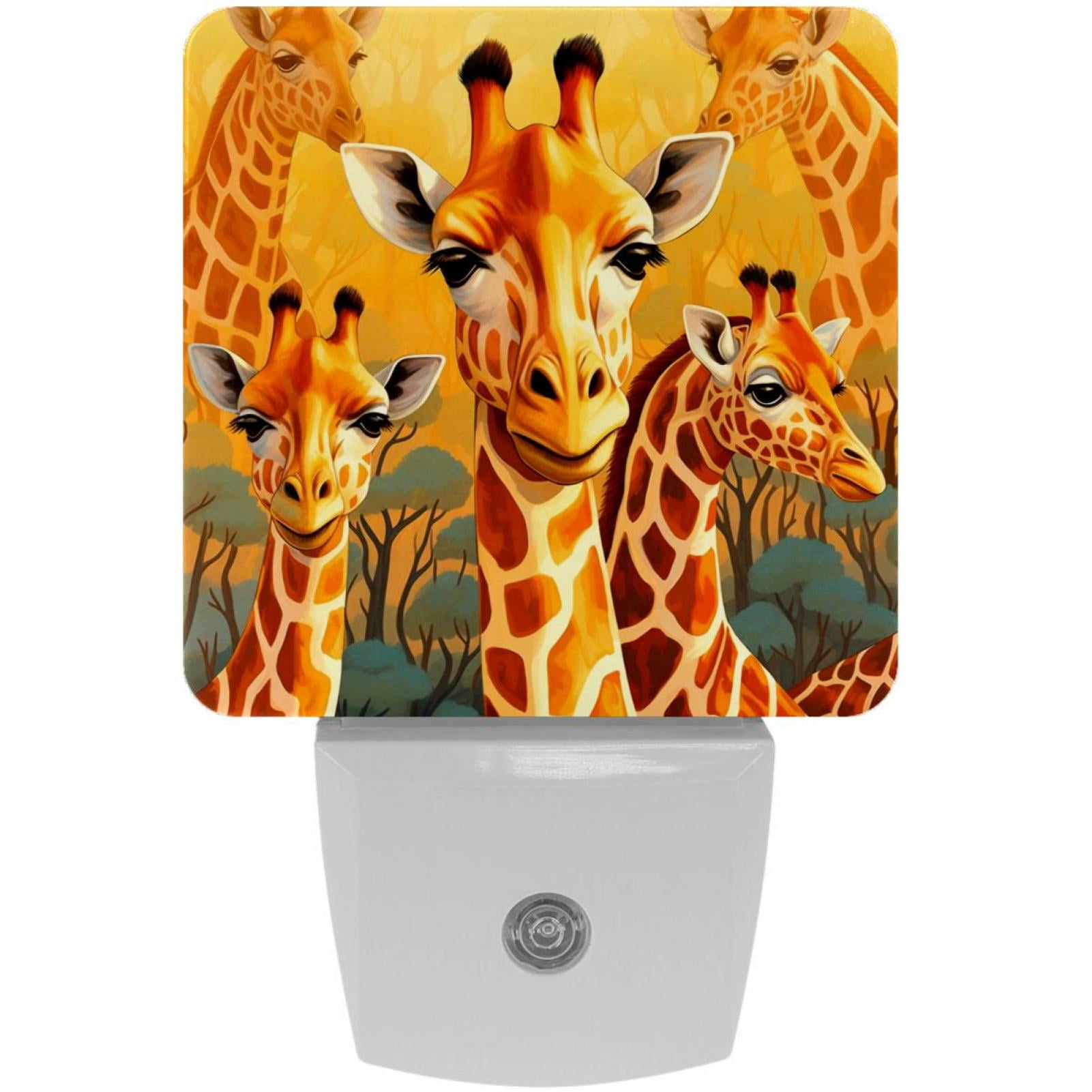Giraffe LED Square Night Lights - Stylish and Energy-Efficient ...