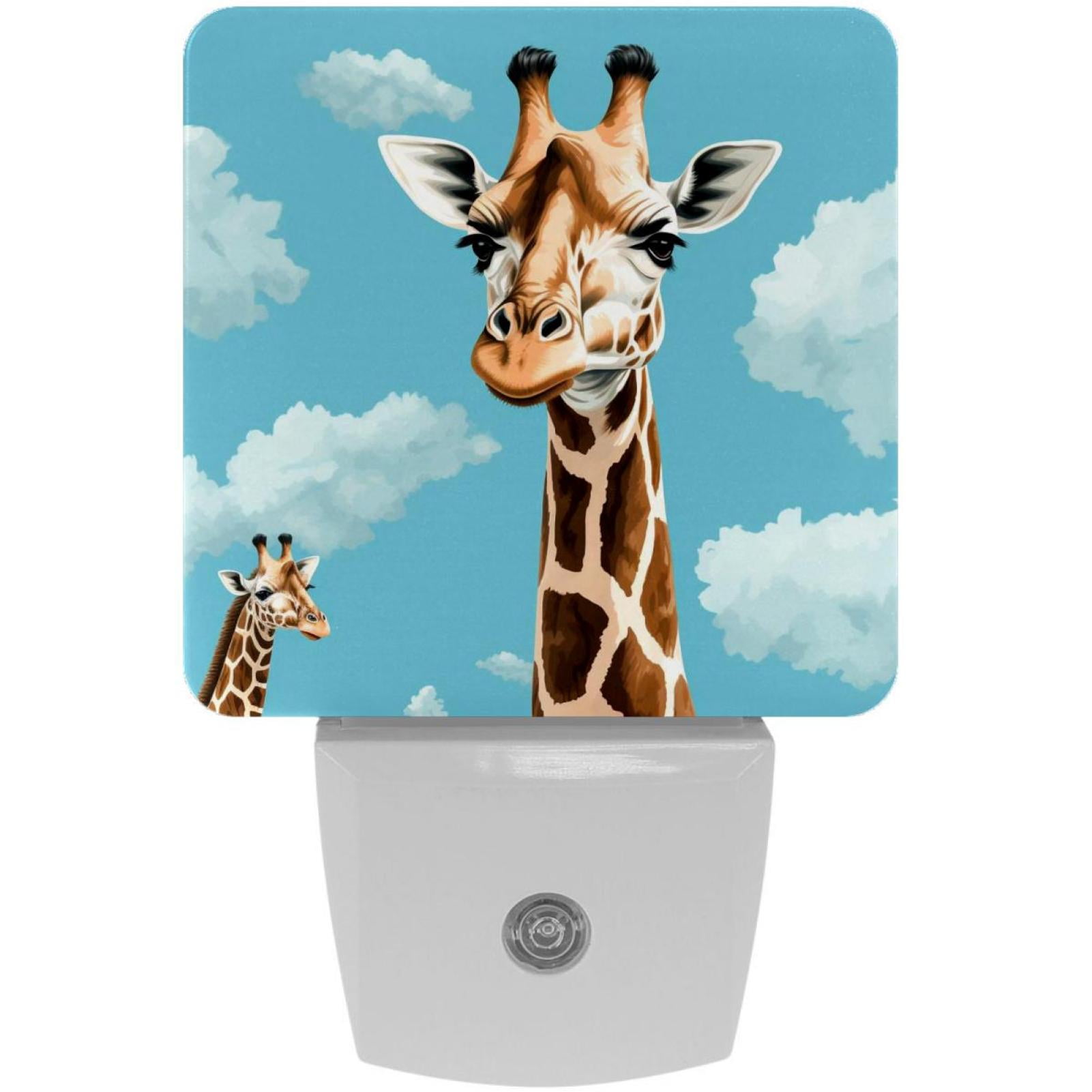 Giraffe LED Square Night Lights - Stylish and Functional Nightlight for ...