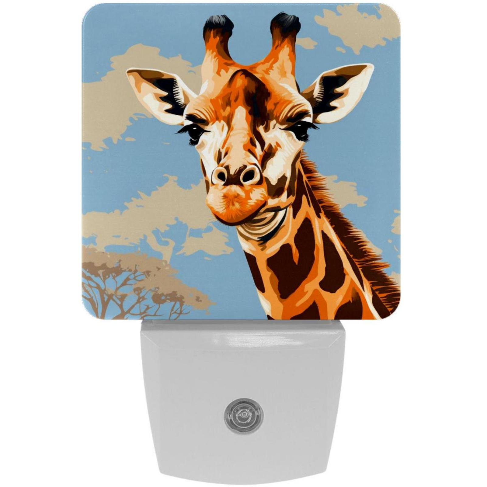 Giraffe LED Square Night Lights - Stylish and Functional Nightlight for ...