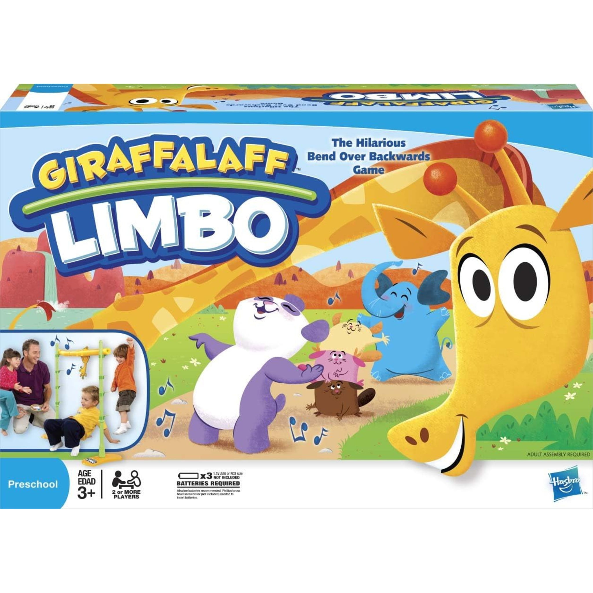 Hasbro Kids Giraffe Limbo Game: Preschool Musical Fun with Bend Over ...