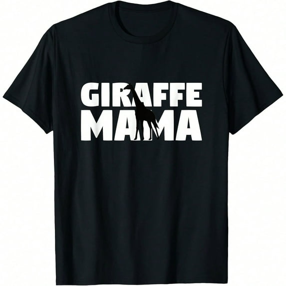 Giraffe Mama Gift Giraffe Lover Animal Mother Giraffe Mom T-Shirt.JPG ...