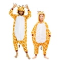 Giraffe Onesie Adults Unisex Animal Pajama Polyester One-Piece ...