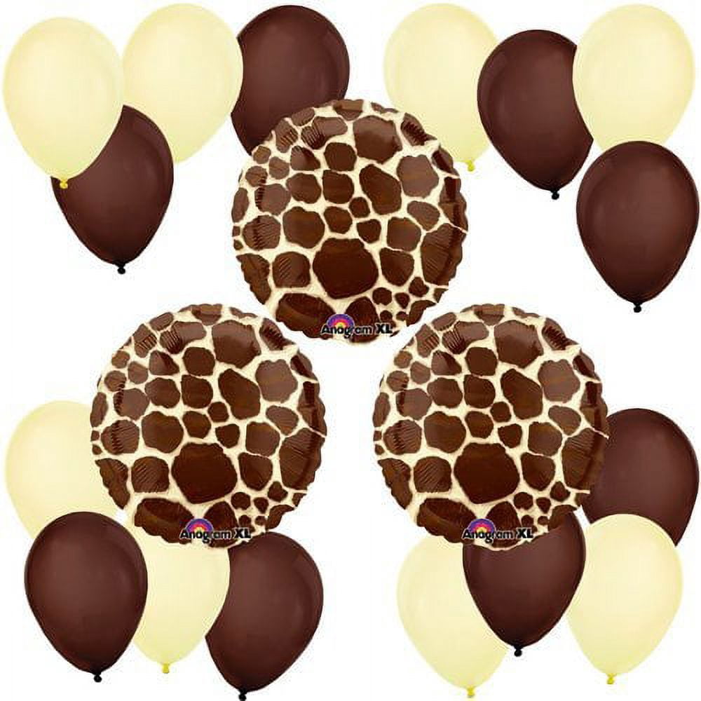 Giraffe Print Balloon Kit - Walmart.com