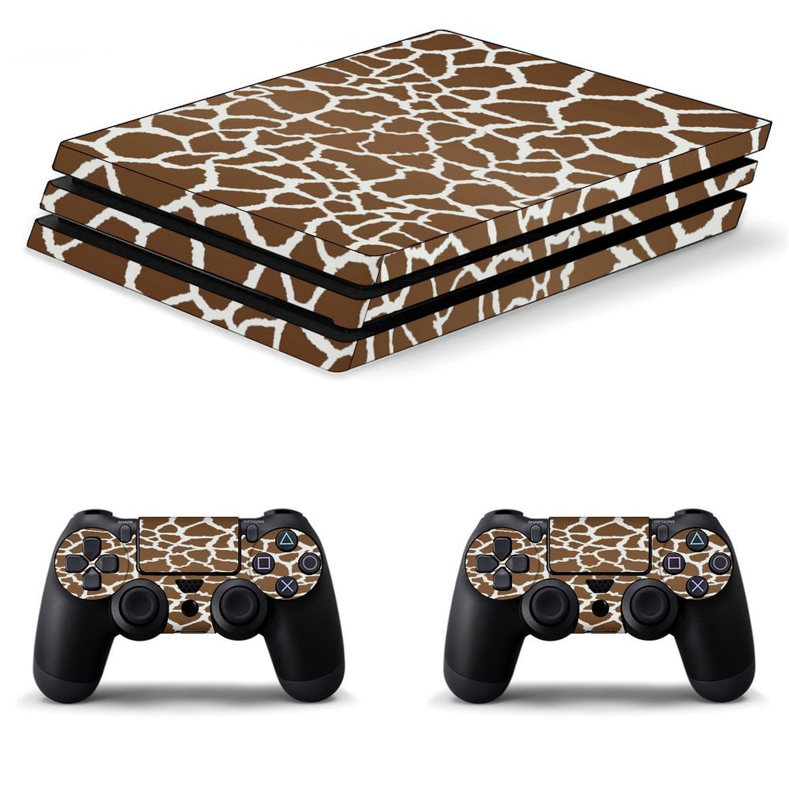 Giraffe Print PS4/PS4 Pro/PS4 Slim Skin Sticker For Console And ...