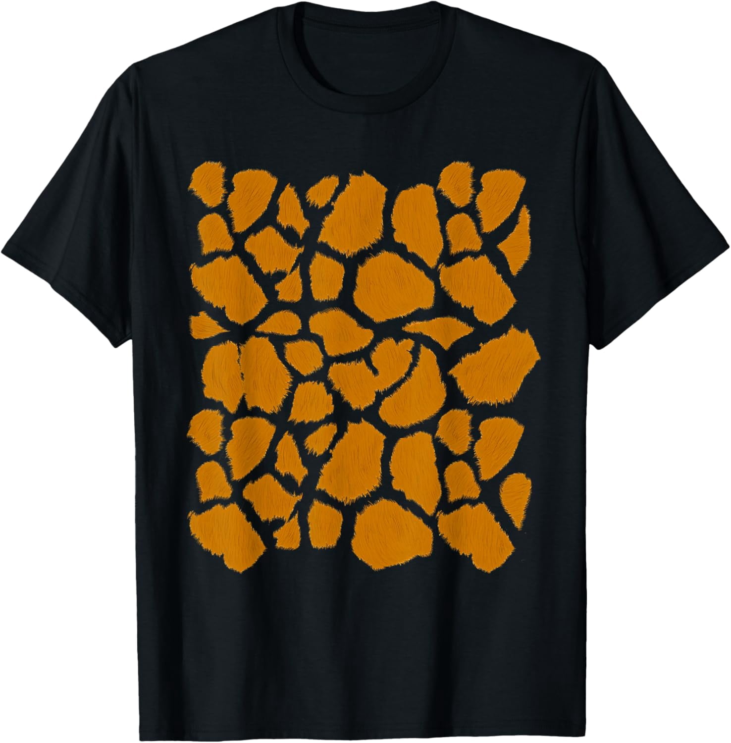 Giraffe Print Pattern Jungle Animals Halloween Costume Kids T-Shirtmen ...