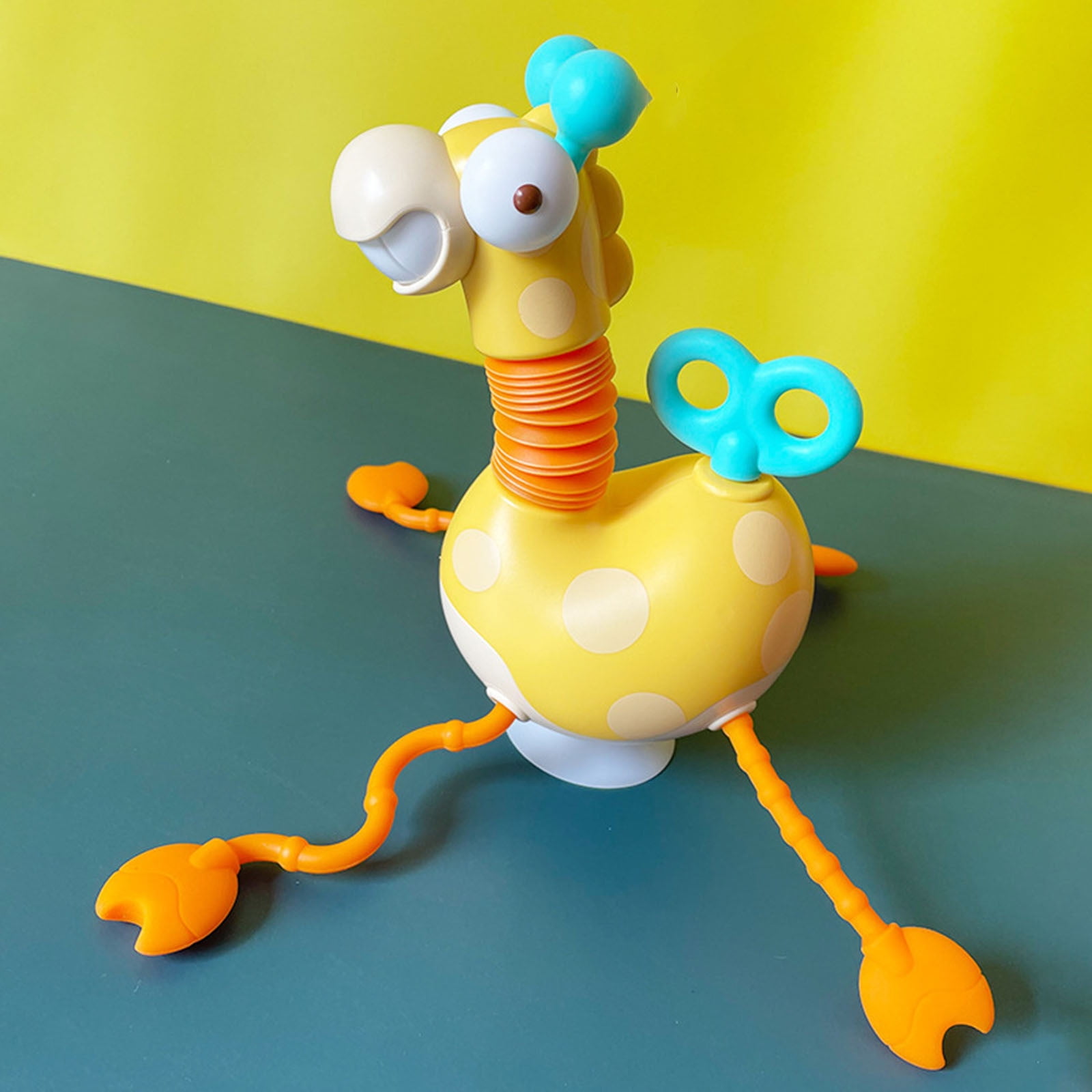 Giraffe Pull String Musical Toy for Toddlers, Soft Interactive Activity ...